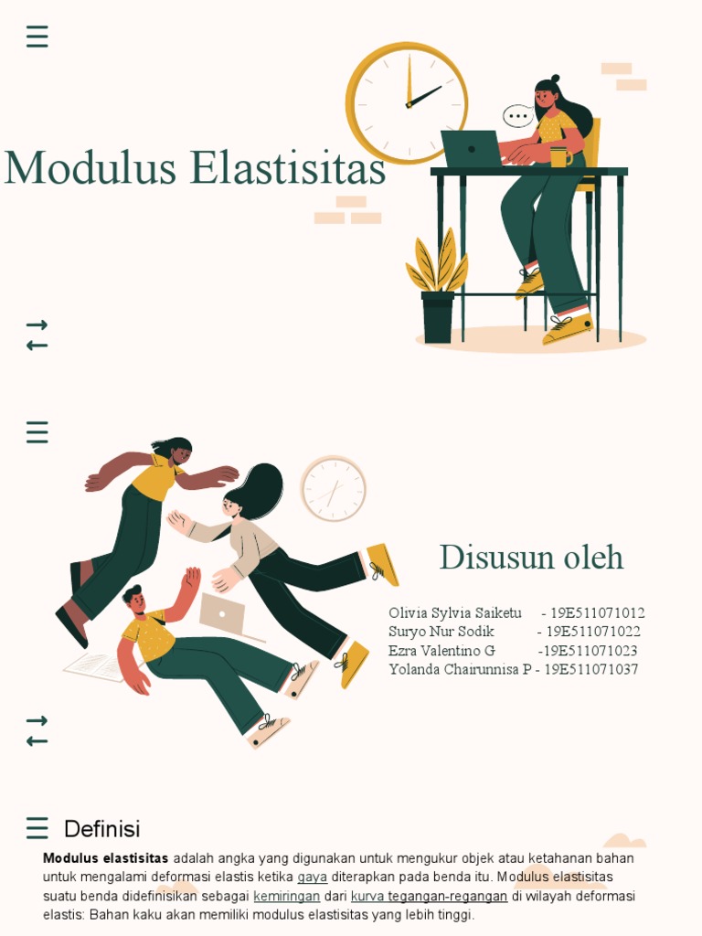 Modulus Elastisitas | PDF