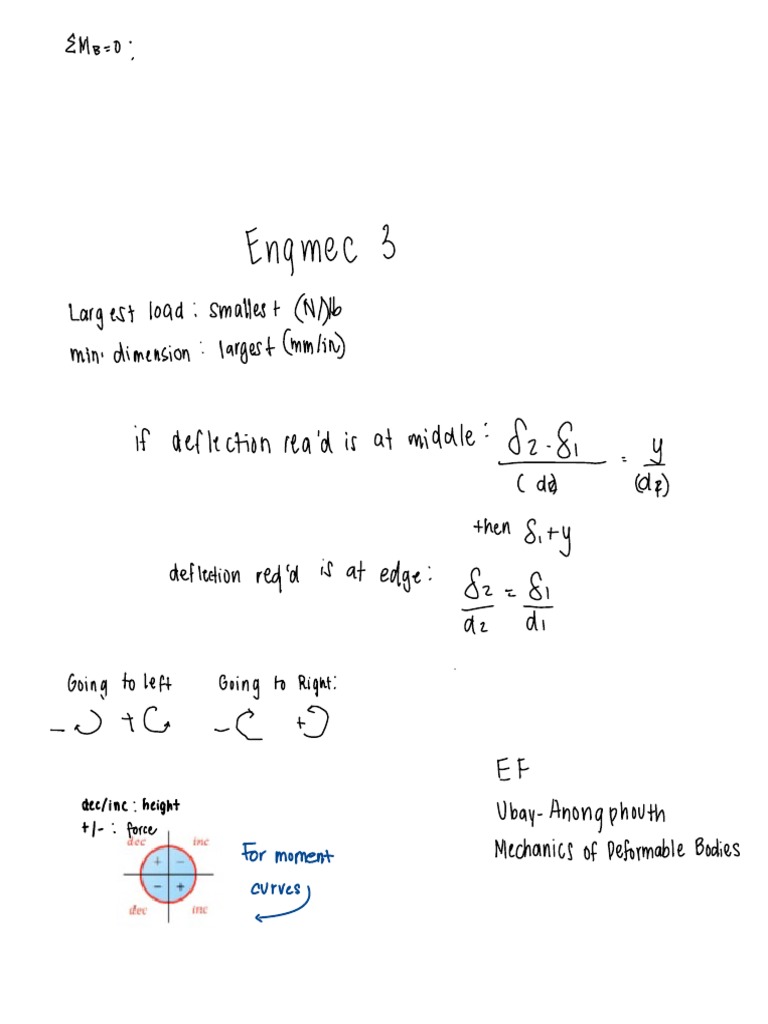 ENGMEC3 | PDF | Stress (Mechanics) | Shear Stress