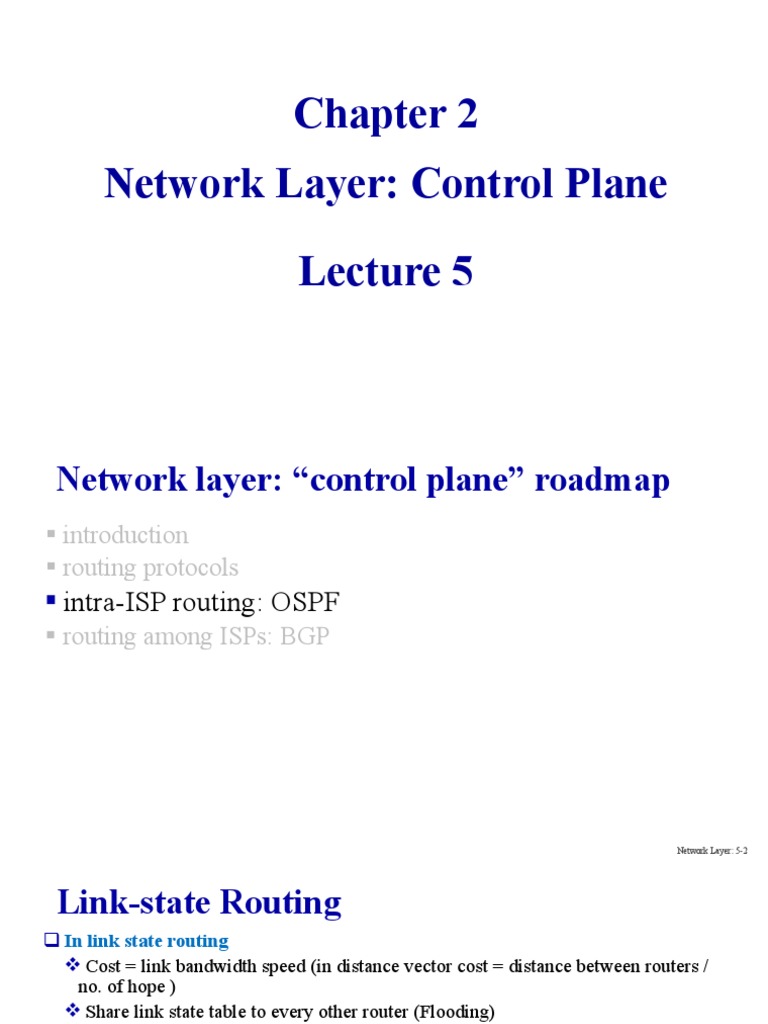 Lecture 5 | PDF | Routing | Information And Communications Technology Lecture 5 | PDF | Routing | Information And Communications Technology