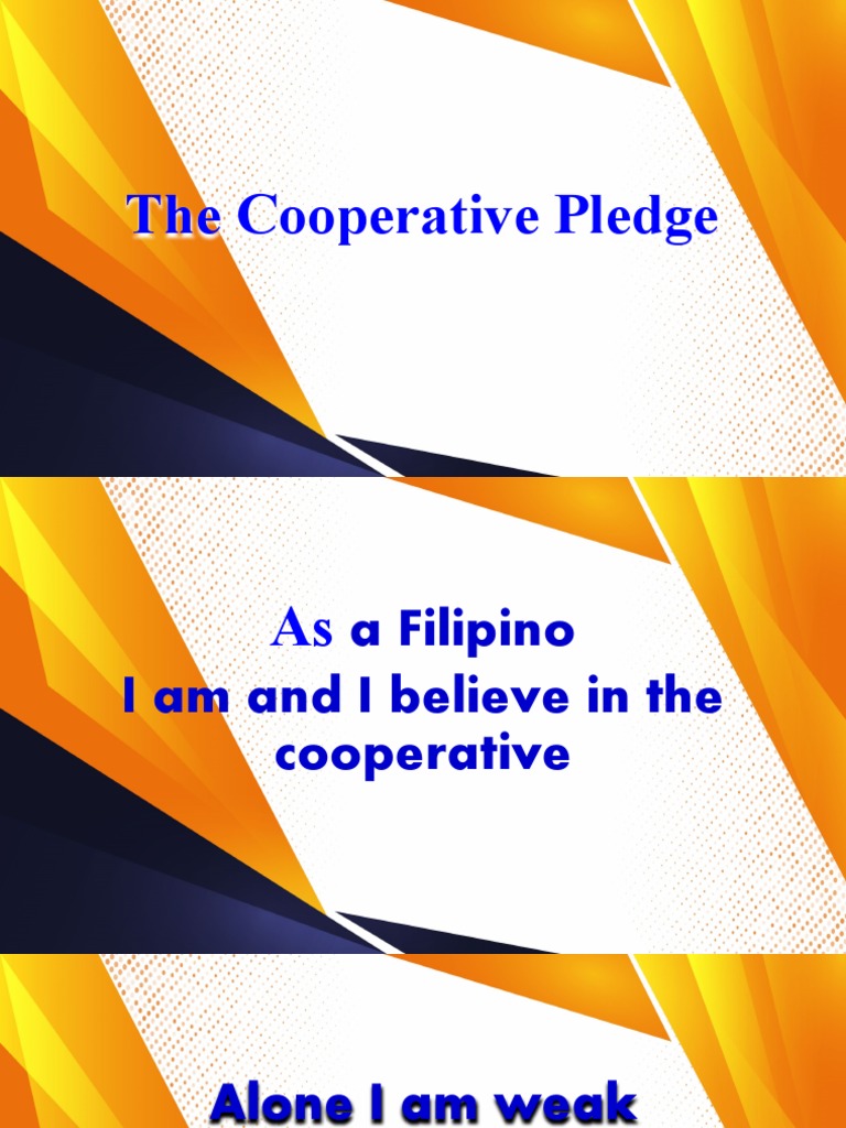 Coop Pledge | PDF