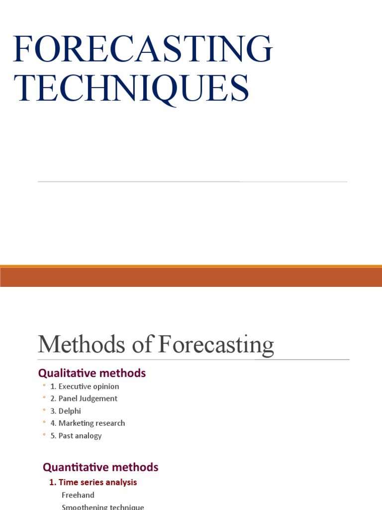 Unit 8 Time Series Pdf Forecasting Moving Average
