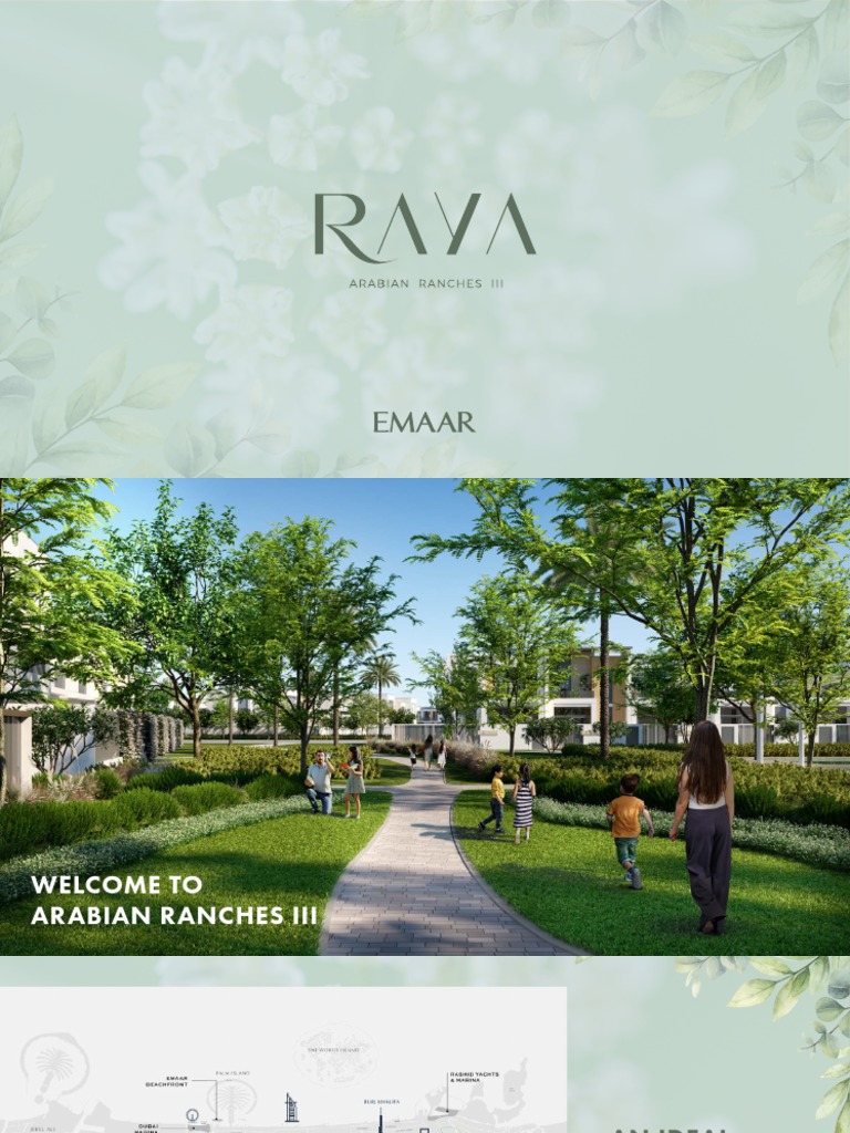 Raya - Arabian Ranches 3 - Brochure | PDF