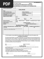 Annex A Self Declaration Form For Kyc Updation | PDF