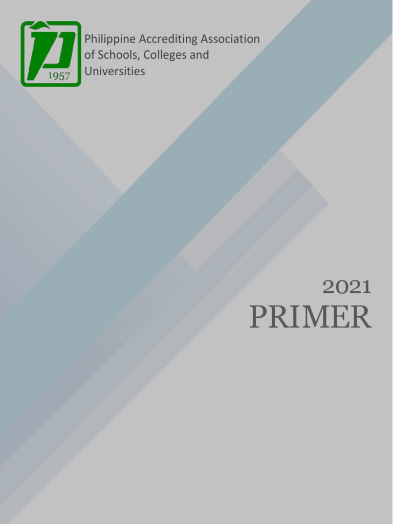 PAASCU Accreditation Guide | PDF | Strategic Planning | Goal