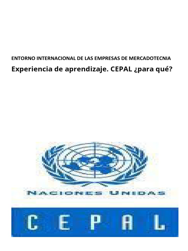 La CEPAL | PDF | México | La política fiscal