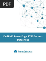 Poweredge r570 Spec Sheet | PDF | Solid State Drive | Data Center