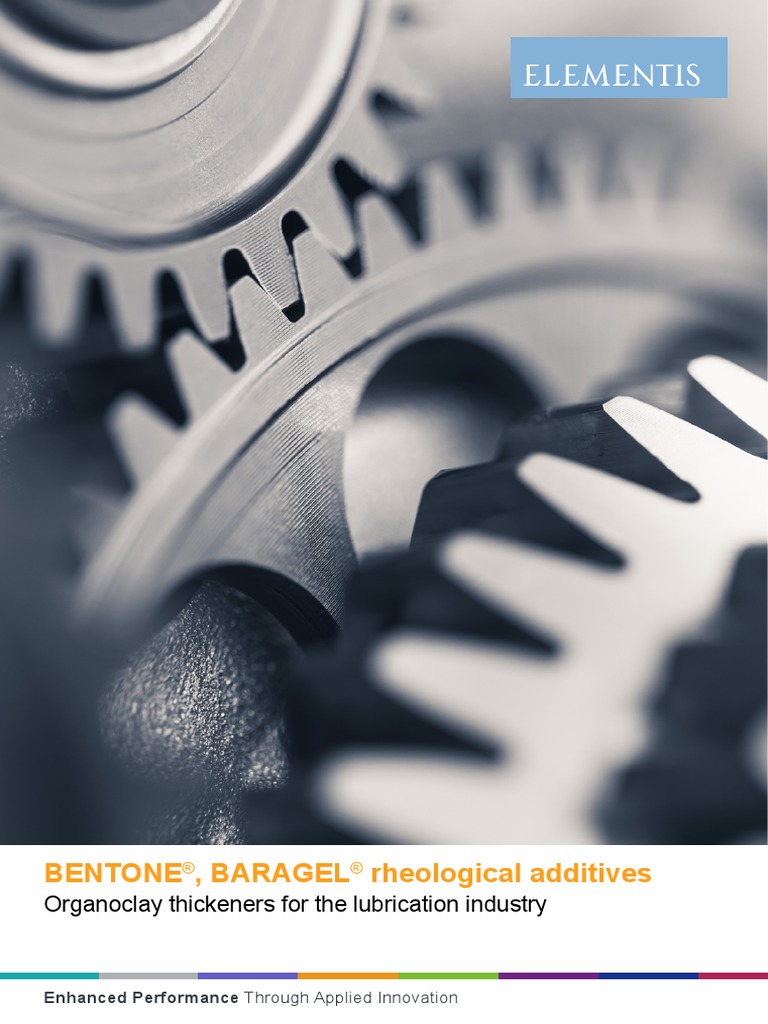 EBGLE001 BENTONE, BARAGEL Rheological Additives - 12 2 2019 | PDF ...