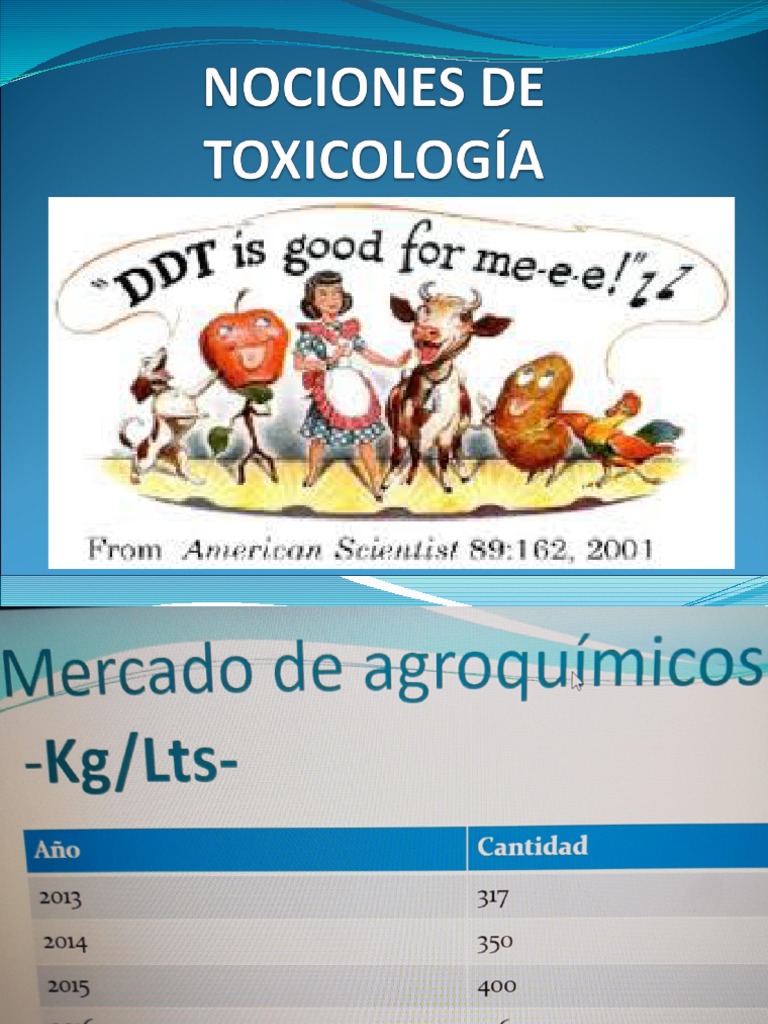 Toxicología | PDF | Pesticida | Toxicidad