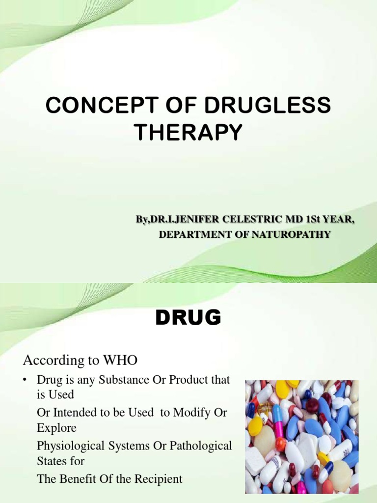 Concept of Drugless Therapy 1 | PDF | Traditional Chinese Medicine ...