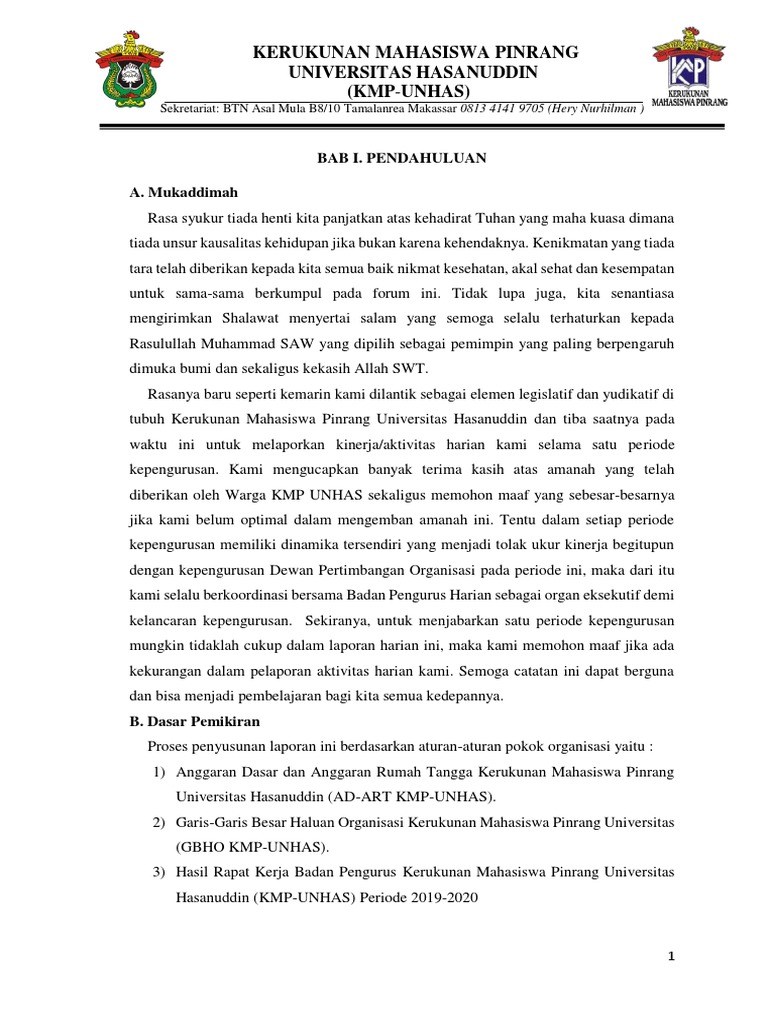 Laporan Aktivitas DPO | PDF