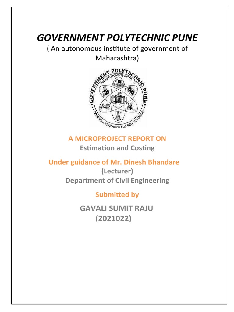 Sumit Eac Microproject | PDF | Concrete | Length