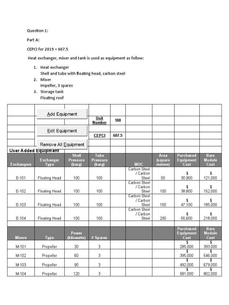 Capcost | Download Free PDF | Energy Technology