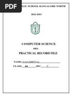 Class 12 CSC Practical File Mysql | PDF | Table (Database) | Computer Engineering