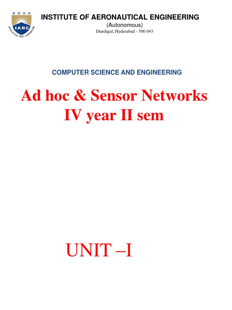 Adhoc | PDF | Wireless Ad Hoc Network | Computer Network