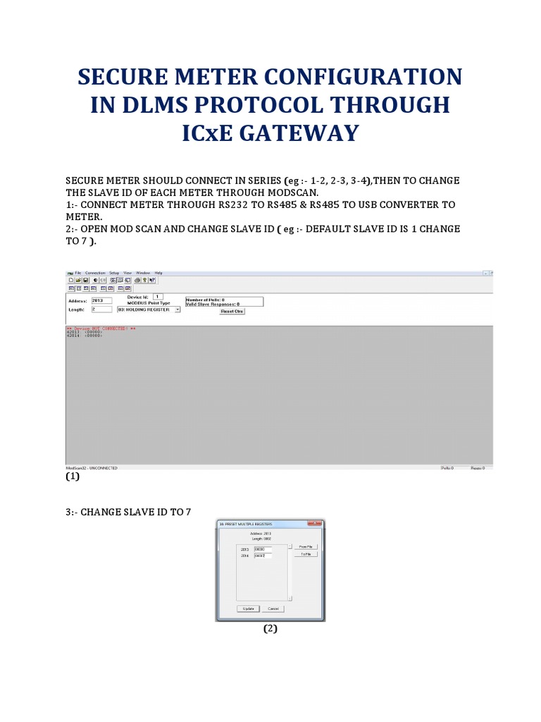 Secure Meeter Configuration in DLMS Protocol | PDF | Computer Standards | Computer Data