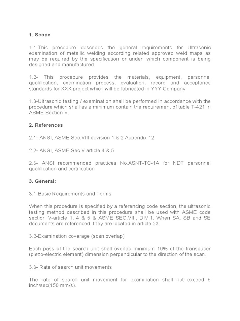 Scope | PDF | Ultrasound | Calibration