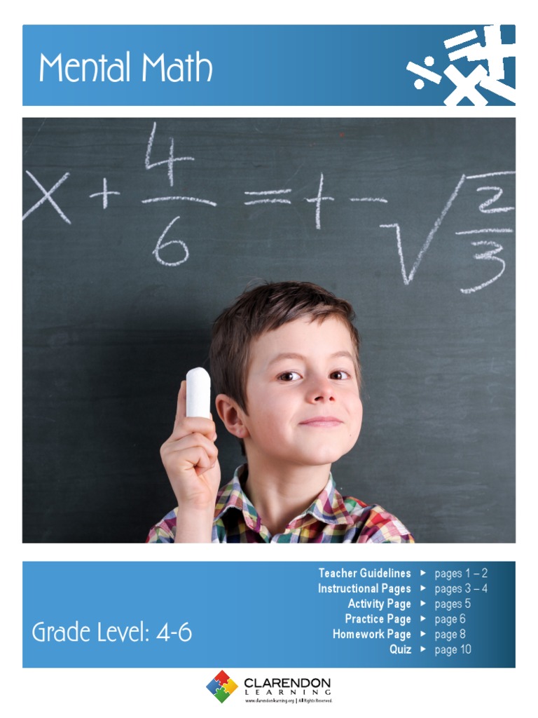 Mental Math Lesson Plan | Descargar gratis PDF | Mathematics | Behavior ... Mental Math Lesson Plan | Descargar gratis PDF | Mathematics | Behavior ...