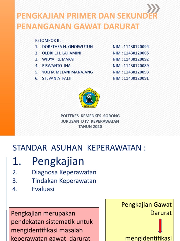Pengkajian Primer Dan Sekunder | PDF