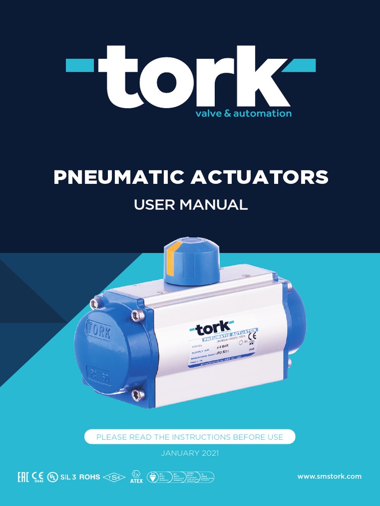 Pneumatic Actuator User Manual | PDF | Valve | Actuator