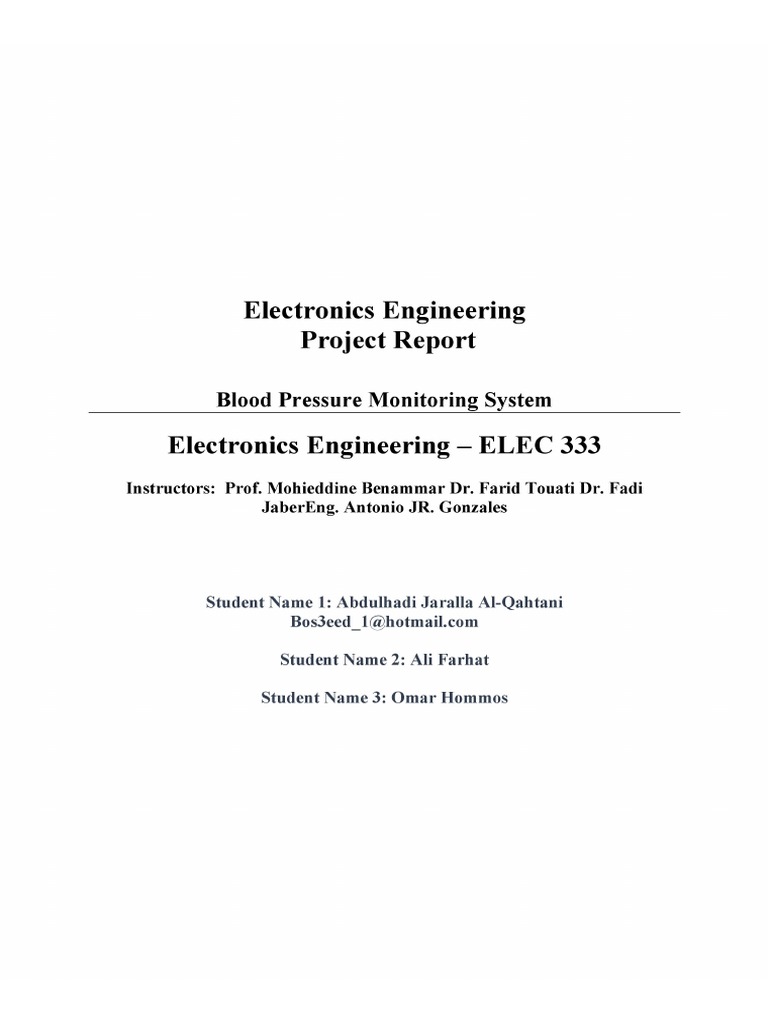 Final Project Report | PDF