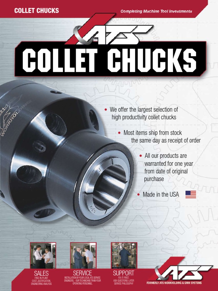 Collet Chuck | PDF | Metalworking | Equipment