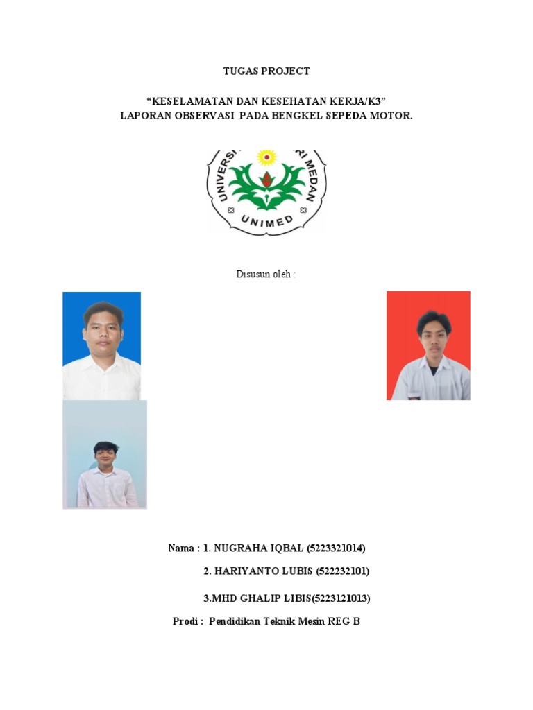 TUGAS PROJECT Kelompok 10 Keselamatan Kerja Dan Tata Letak Bengkel | PDF