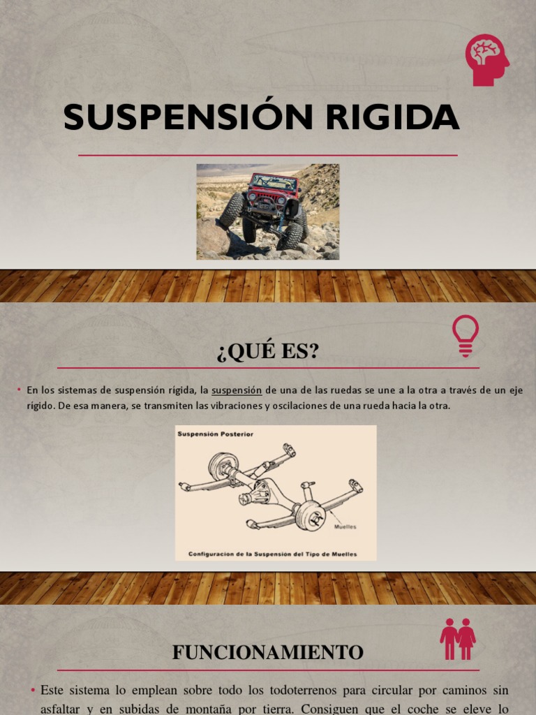 Suspensión Rigida Expo | PDF | Eje | Vehículos