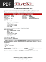 PCW Applicant's Information Sheet | PDF | Health Care | Public Services