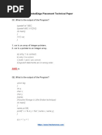 Nagarro Written Test Paper: A. Rs.180 B. Rs.160 C. Rs.145 D. None (D ...