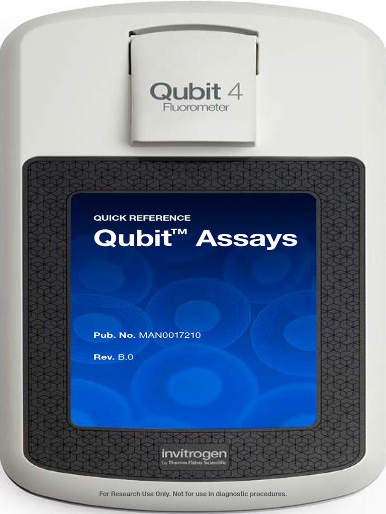Qubit - 4 - Assays - Anexo 2 | PDF | Litre | Chemistry