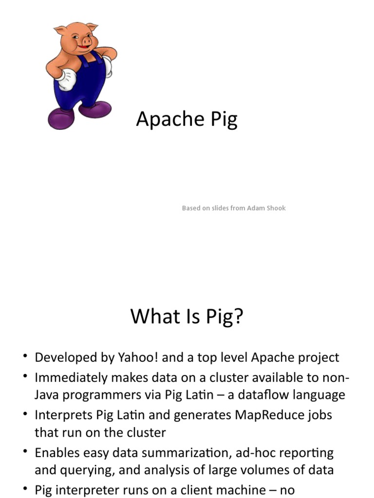 Pig Hive | PDF | Table (Database) | Databases Pig Hive | PDF | Table (Database) | Databases