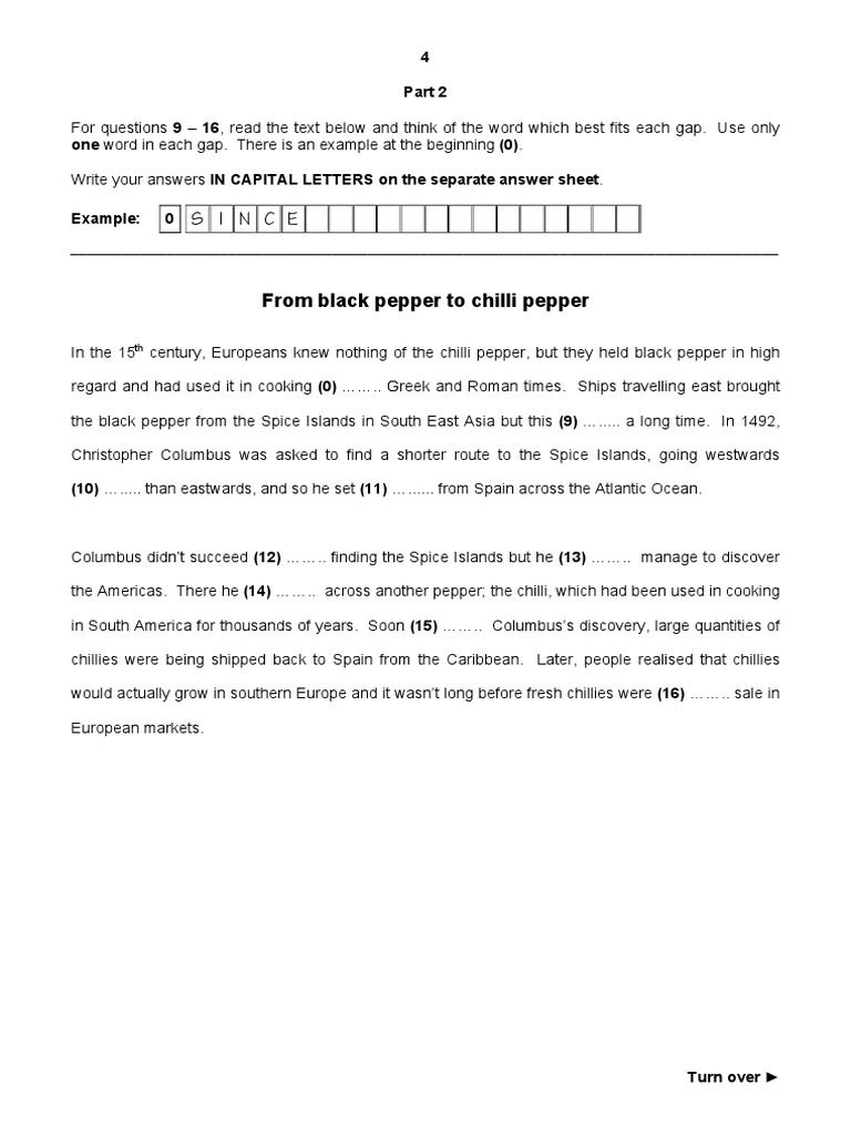 Use of English B2 | PDF