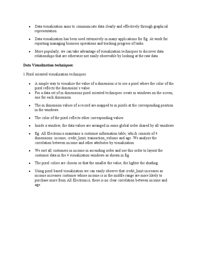 Data Visualization 1 | PDF | Dimension | Computing