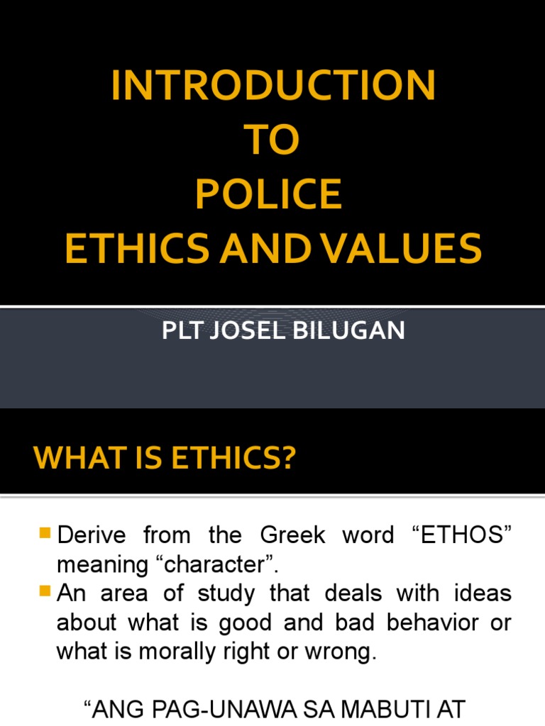 Prelim INTRODUCTION TO ETHICS AND VALUES | PDF | Morality | Etiquette