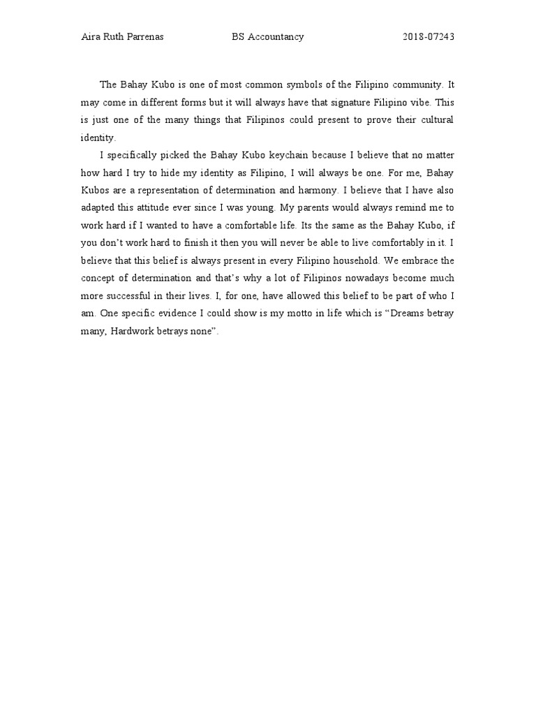 Essay 1 | PDF | Self-Improvement