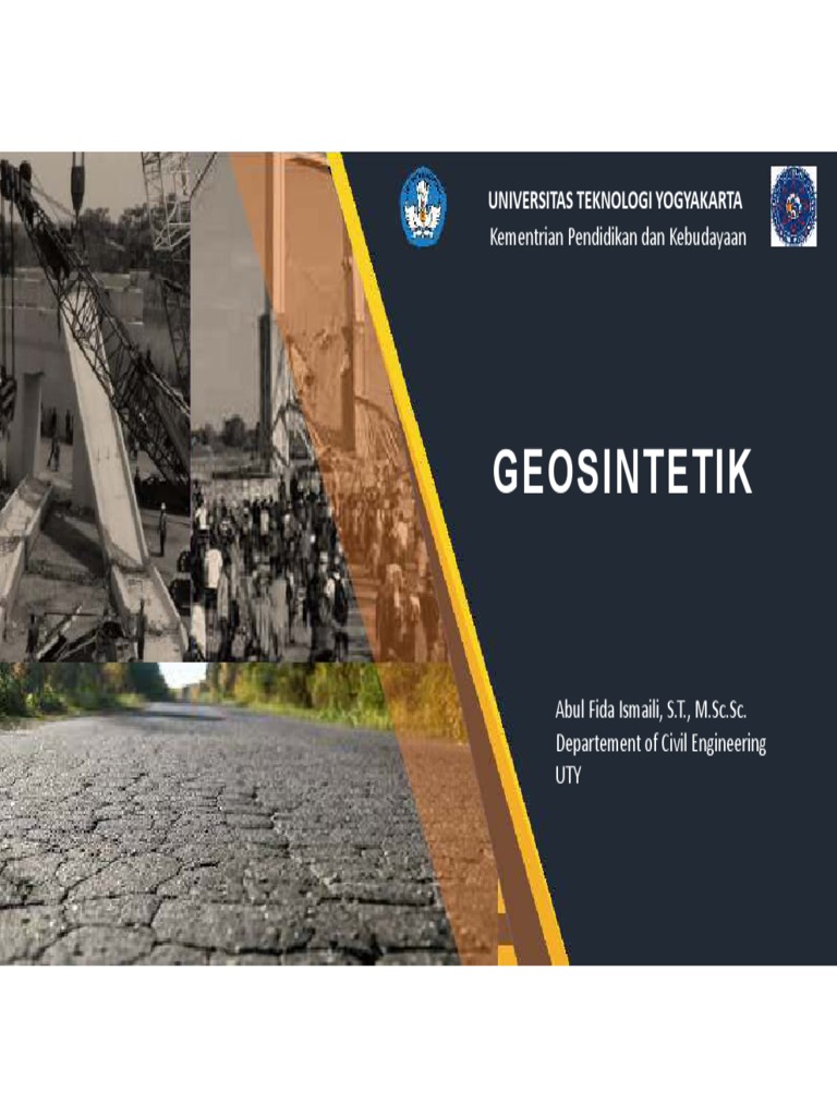 Pengenalan Geosintetik dan Aplikasinya | PDF | Perjalanan | Griya & Taman