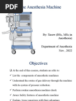 Anesthesia Machine Checklist | PDF