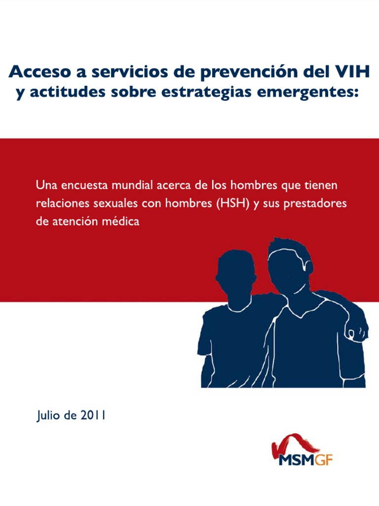 Prevención de VIH en HSH | PDF | Hombres que tienen sexo con hombres ...