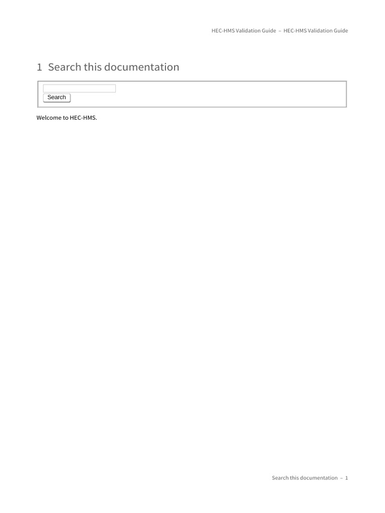 HEC-HMS Validation Guide-V7-20220524 - 025847 | PDF | Computer File | Verification And Validation