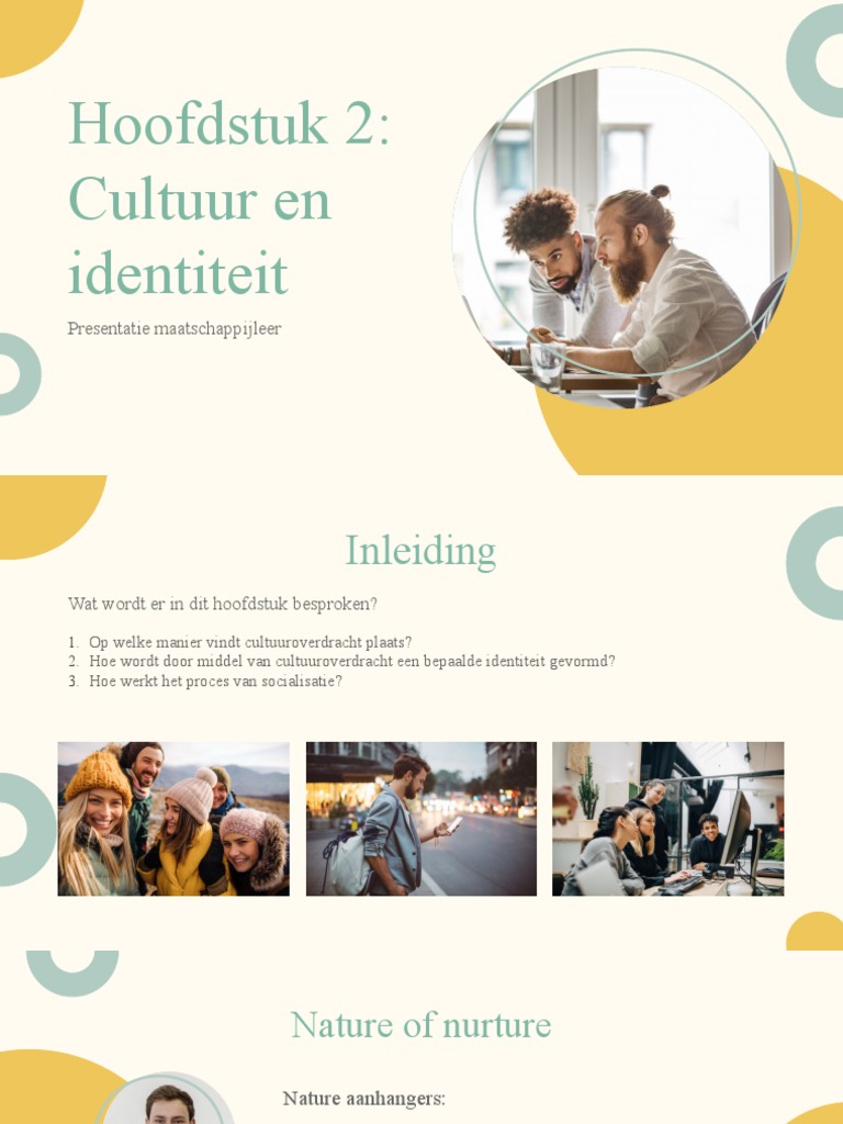 Presentatie Maatschappijleer H 2 | PDF