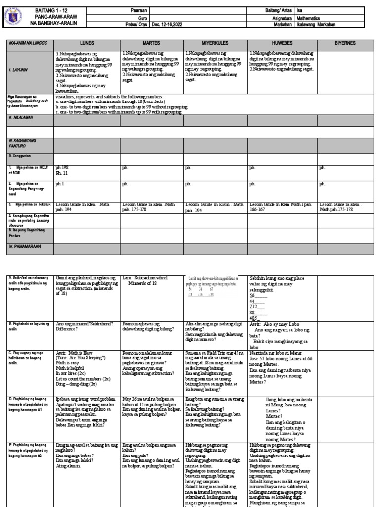MATH 1 WEEK 6 2nd QUARTER | PDF MATH 1 WEEK 6 2nd QUARTER | PDF