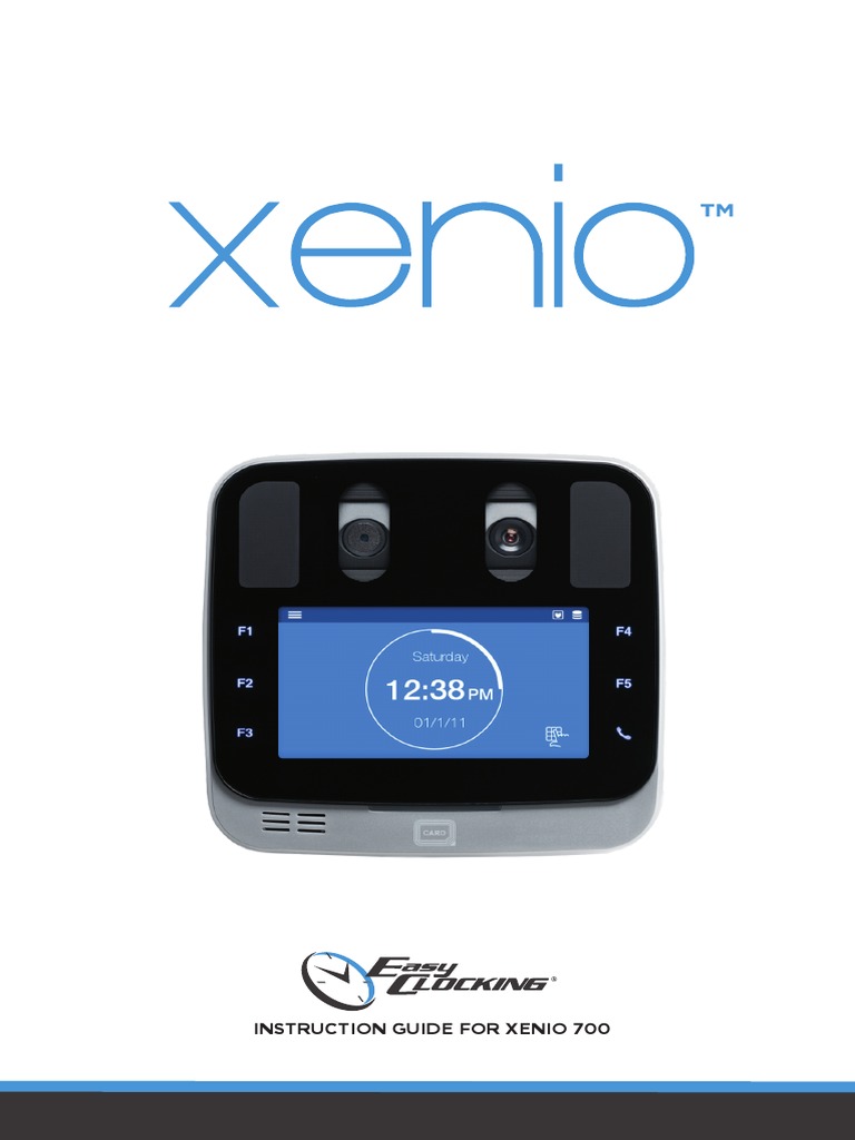 EasyClocking Xenio I1000 User Manual 2 | PDF | Ip Address | Wi Fi