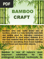Bamboo Crafts: Techniques and Examples | PDF | Bamboo