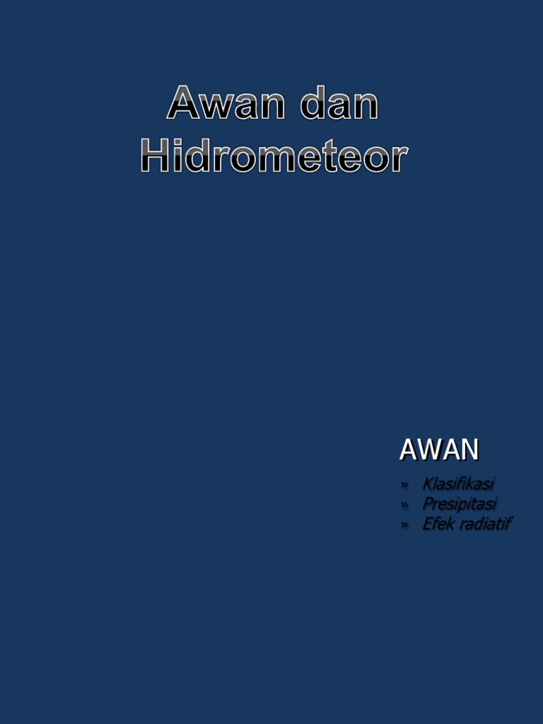Awan | PDF