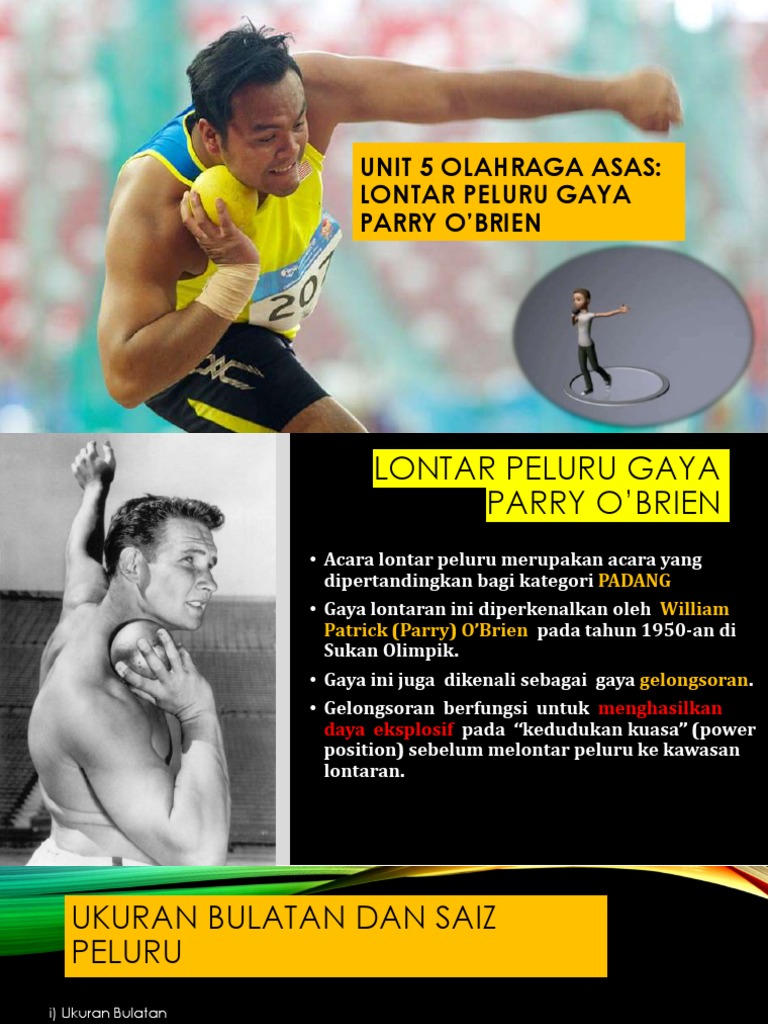PJ T1 Unit 5 Olahraga Asas Lontar Peluru | PDF