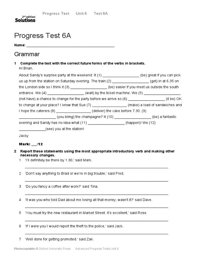 Progress 6A | PDF | Snoring | Sleep Apnea