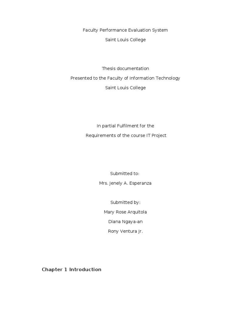 Faculty Performance Evaluation System | PDF | Evaluation | Performance Appraisal