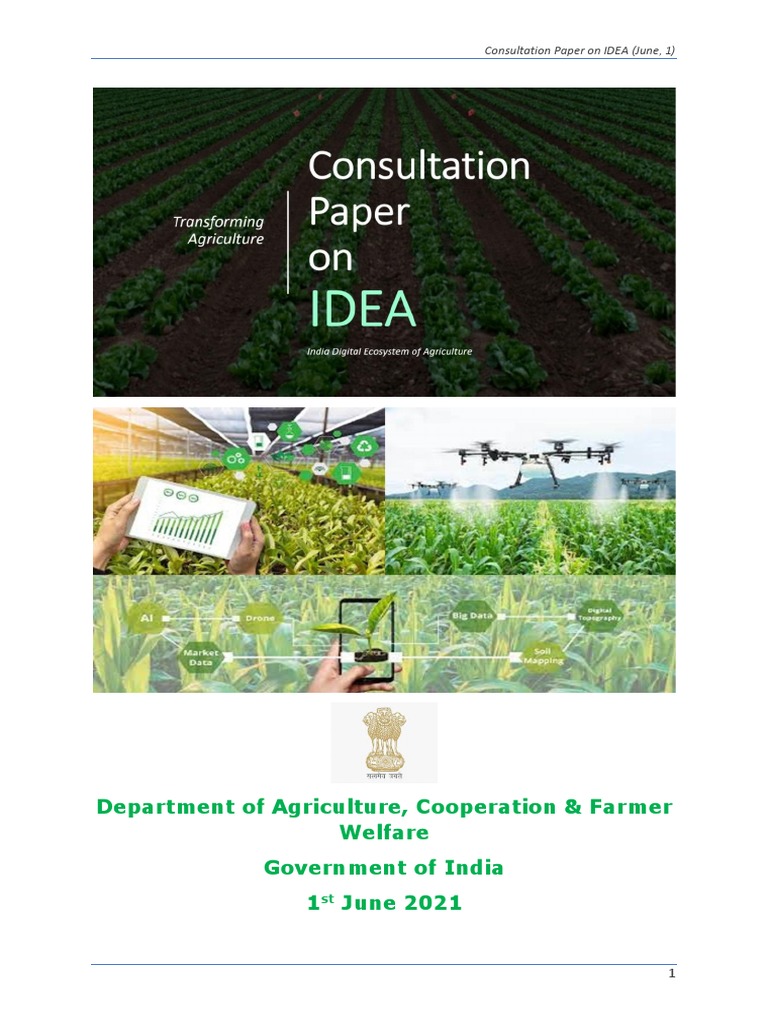 IDEA Concept Paper | PDF | Agriculture | Agile Software Development