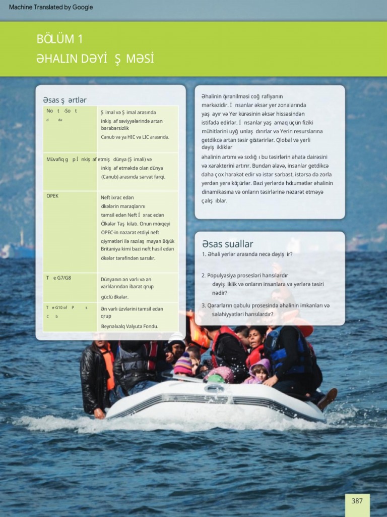 Population Theme - İB Geography | PDF