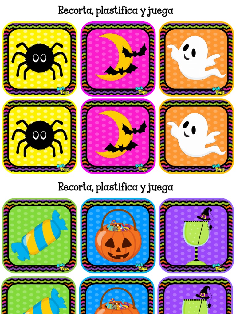 Memorama de halloween | PDF